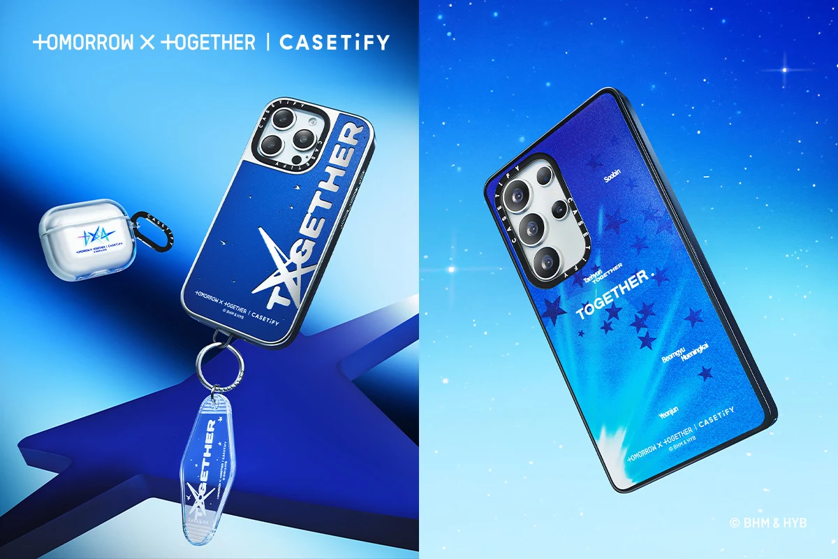 TOMORROW X TOGETHER (TXT) and CASETiFY Launch Star-Themed Tech Accessory Collection Inspired by ...